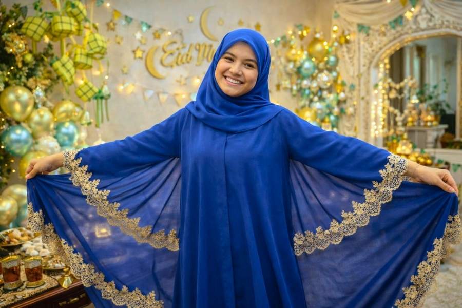 Gamis “Sugar Glider”, Sayap Baru Tren Lebaran 2026 Modal Biar FYP di ...